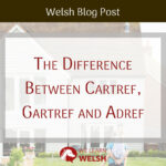 The Welsh Word for Home - Cartref, Gartref or Adref? - We Learn Welsh