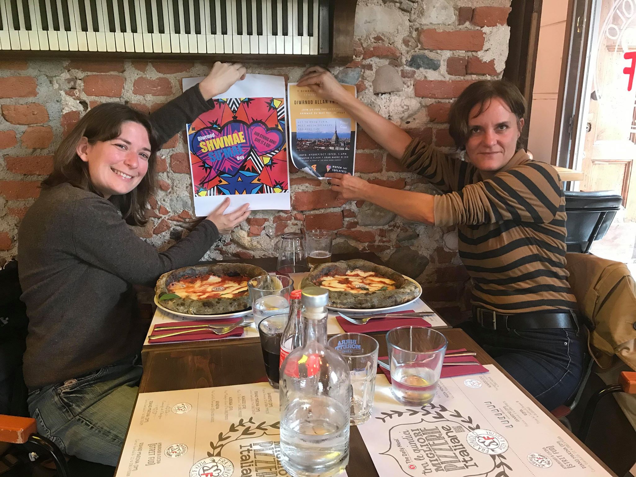 Celebrating 'Shwmae Su'mae Day 2019' in Turin, Italy - We Learn Welsh