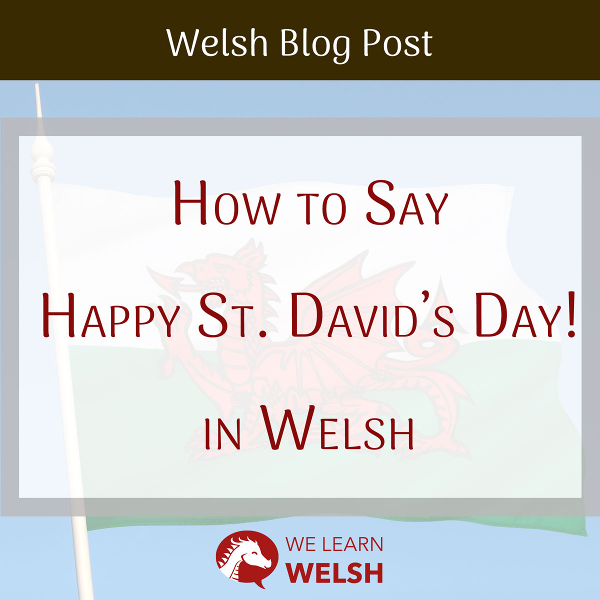 How to Say "Happy St. David's Day" in Welsh (Dydd Gŵyl Dewi Sant Hapus ...