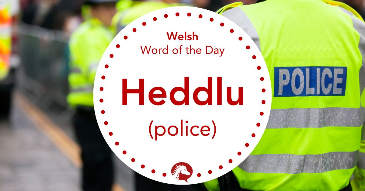 How to Say "Police" in Welsh - Heddlu - We Learn Welsh