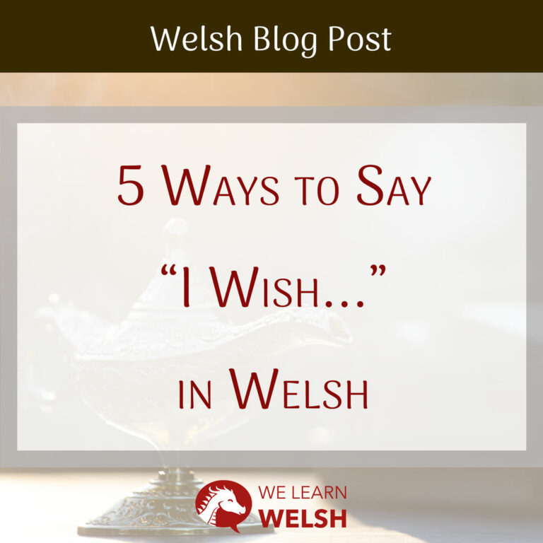 5 Ways to Say "I wish…" in Welsh - We Learn Welsh