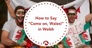 How to Say "Come on, Wales!" in Welsh - We Learn Welsh