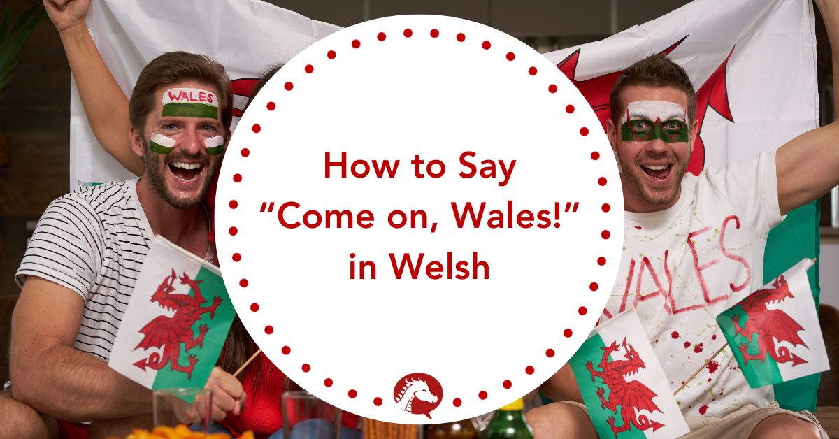 How to Say "Come on, Wales!" in Welsh - We Learn Welsh
