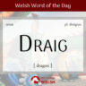 Welsh Word of the Day: Draig (dragon) - We Learn Welsh