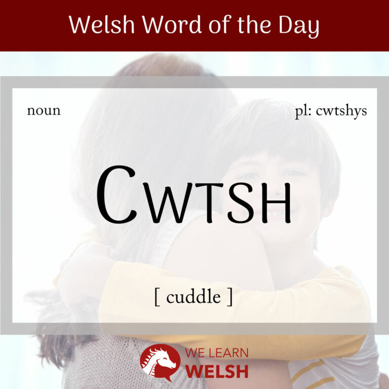 Welsh Word of the Day: Cwtsh (cuddle) - We Learn Welsh