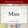 Welsh Word of the Day: Mam (mother) - We Learn Welsh