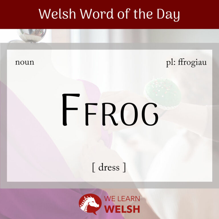 Welsh Word of the Day: Ffrog (dress) - We Learn Welsh