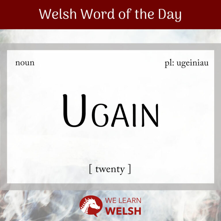 Welsh Word of the Day: Ugain (twenty) - We Learn Welsh